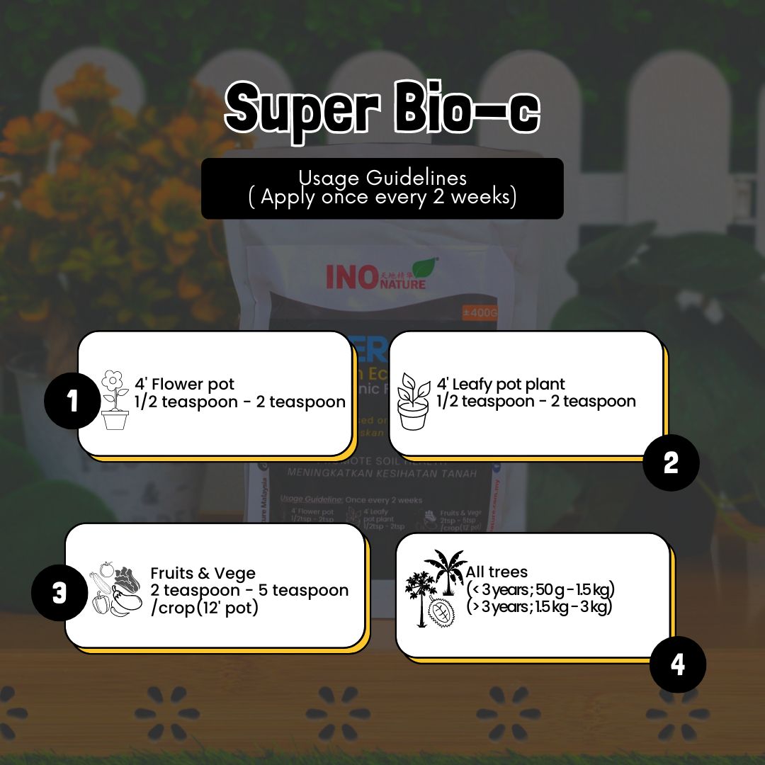 INO NATURE ECO-BALANCE FERTILIZER SUPER BIO-C